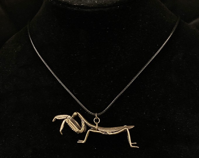 Praying Mantis, Mantis Necklace, Mantis Pendant, Mantis Jewelry, Mantid ...