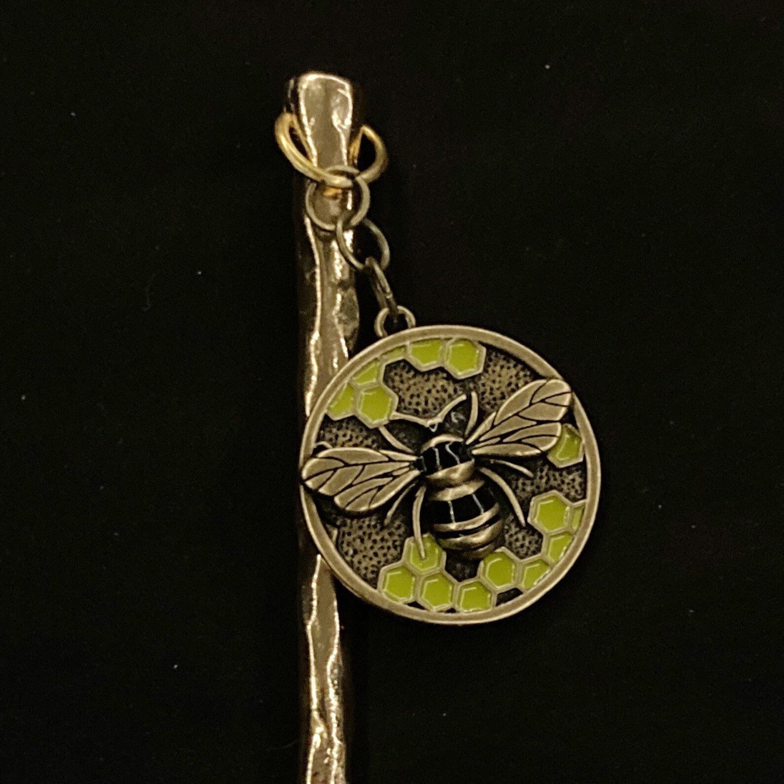 Bee Bun Holder Bee Hair Stick Bumble Bee Bee Jewelry | Etsy