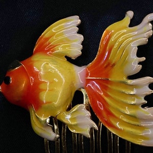 Koi Fish, Koi Fish Hair Comb, Goldfish Hair, Goldfish Hair Comb ...