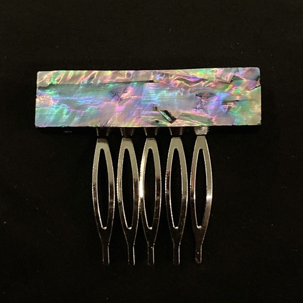 Mother of Pearl Shell Hair Comb - Etsy