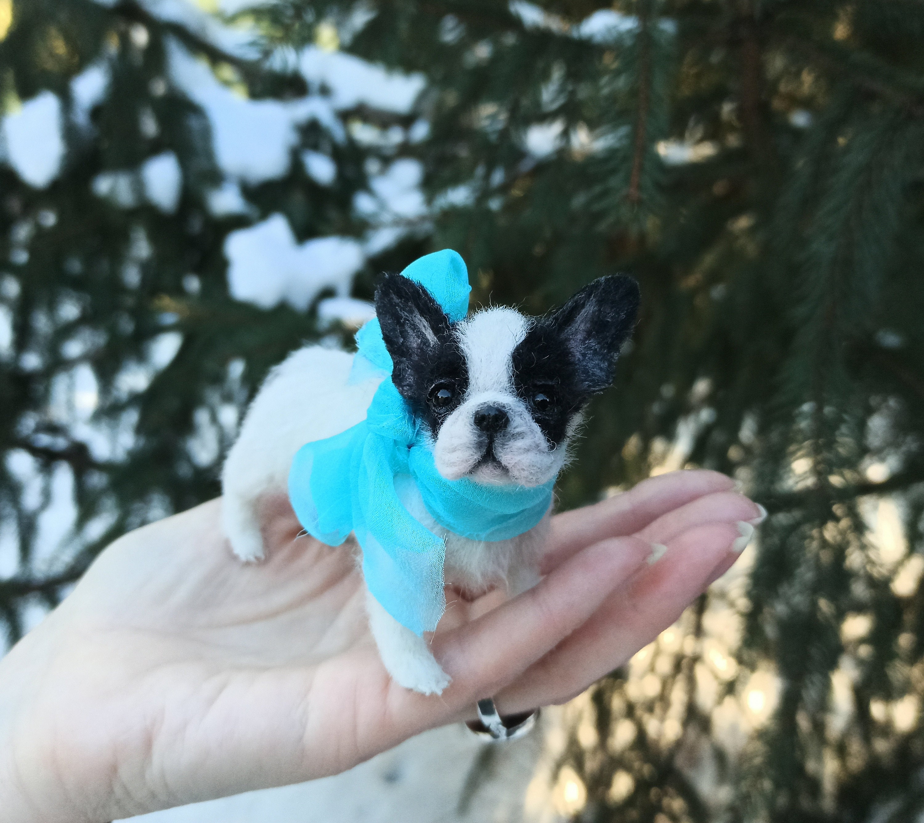 French Bulldog/Frenchie miniature/OOAK dog/Frenchie dog/Custom | Etsy