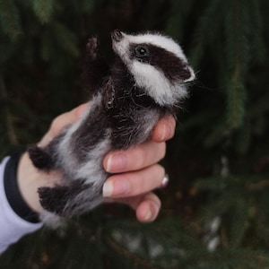 Badger Miniature/badger/custom Order/pet Portrait/sculpture/dollhouse ...