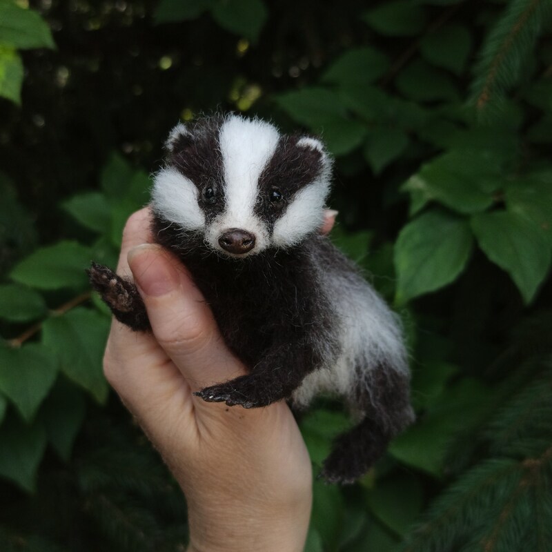 Badger Doll - Etsy