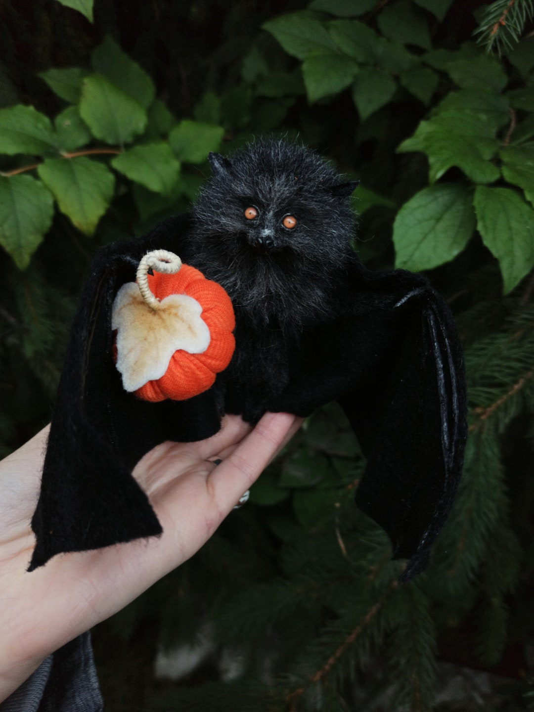 Black Bat/gothic Bat/halloween/flying - Etsy