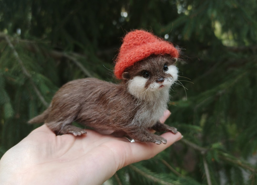 Otter/miniature/custom Order/otter Miniature/pet Portrait/sculpture ...