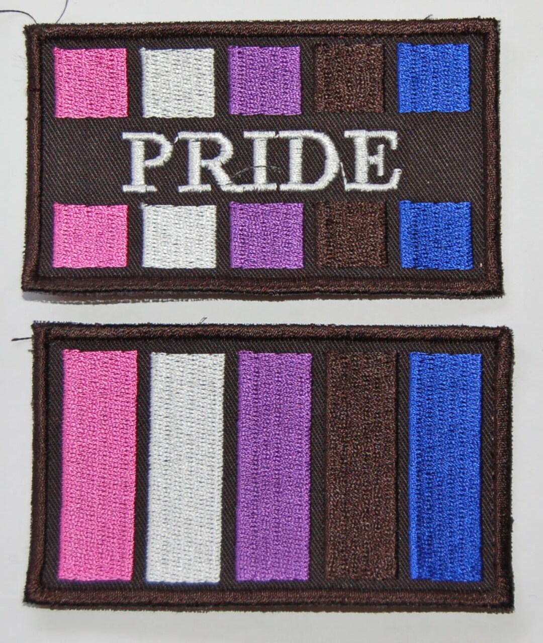 Genderfluid Pride Flag Embroidered Patch - Etsy