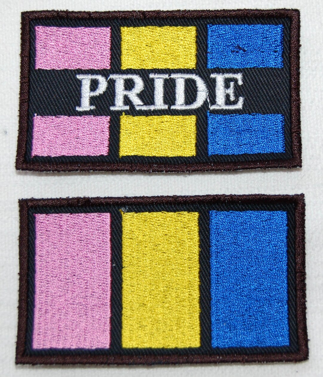 Pansexual Pride Flag Embroidered Patch - Etsy