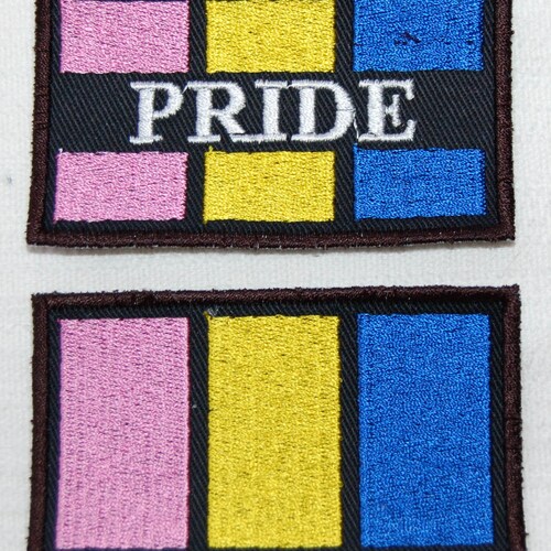 Non-binary Pride Flag Embroidered Patch - Etsy Non-binary Pride Flag Embroidered Patch - Etsy