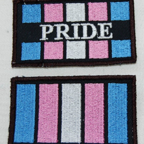 Non-binary Pride Flag Embroidered Patch - Etsy