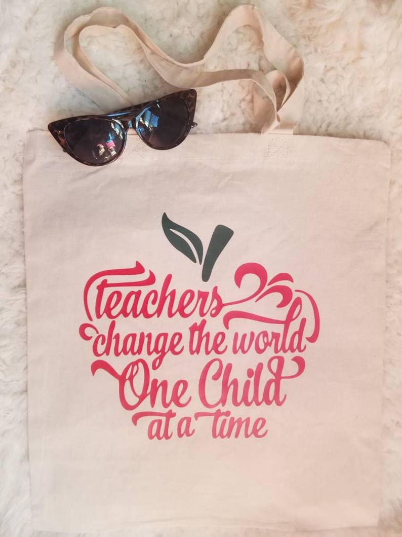 Cute Teachers change the world one child at a time | Etsy