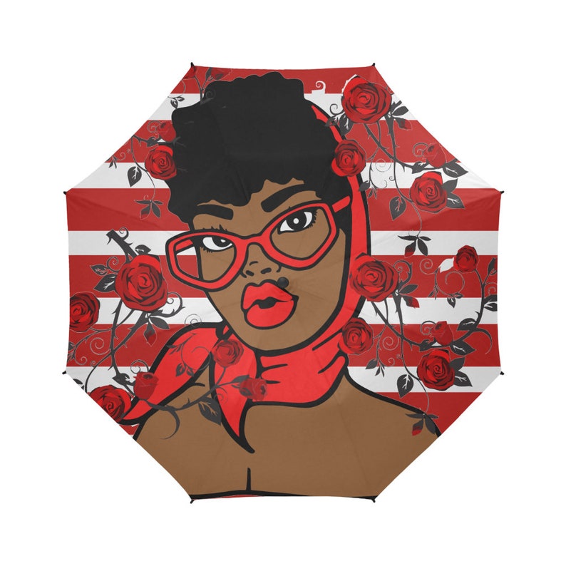 Retro Black Woman Roses African American Ethnic Semi Automatic - Etsy