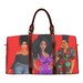African American Curvy Women Ethnic Ladies Travel Purse Duffle Bag Free ...