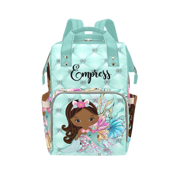 Mermaid Backpack - Etsy