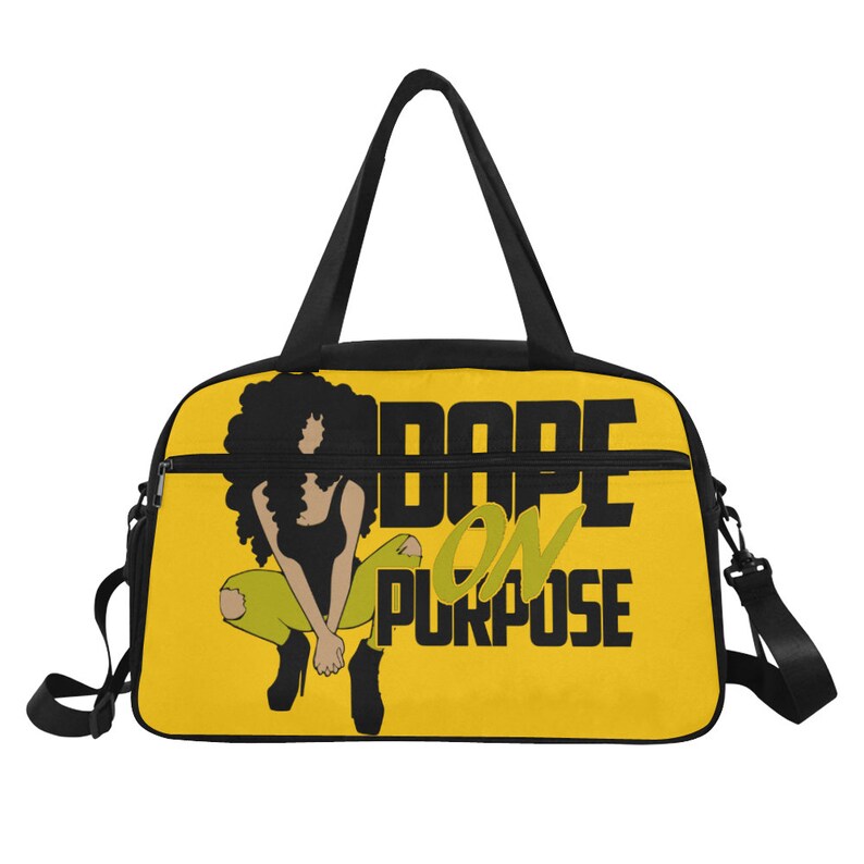 Dope on Purpose Black Woman Carry on Travel Bag Under - Etsy