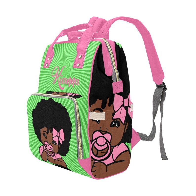 Afro Burst Personalized African American Baby Girl Backpack - Etsy