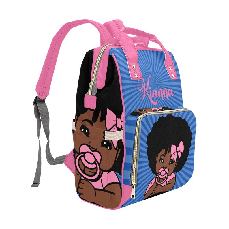 Afro Burst Personalized African American Baby Girl Backpack - Etsy