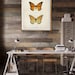 Vintage Butterfly Print, Monarch Butterfly Poster Insect Illustration ...