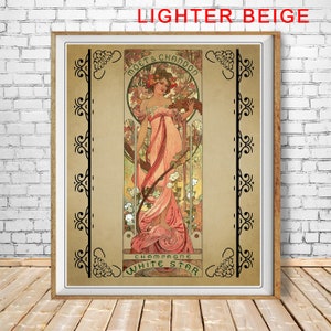 Vintage French Champagne Posters, Set of 3, Bar Art, Vintage Champagne ...