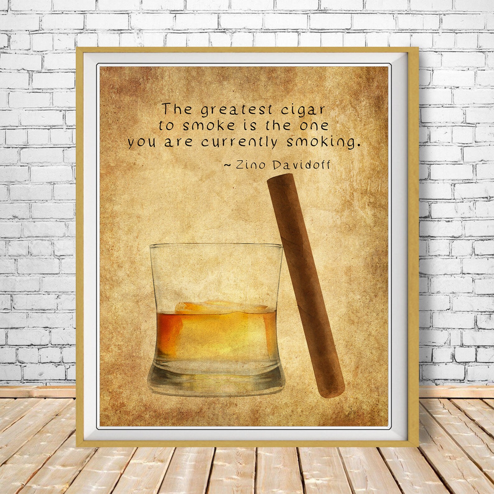 Cigar Art Cigar Prints Discounted Set of 3 Bar Art - Etsy