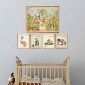 Beatrix Potter Prints, Peter Rabbit, Beatrix Potter Art, Childrens ...