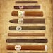 Cigar Art, Cigar Size Chart - Discounted Set of 4 - Cigar Poster ...