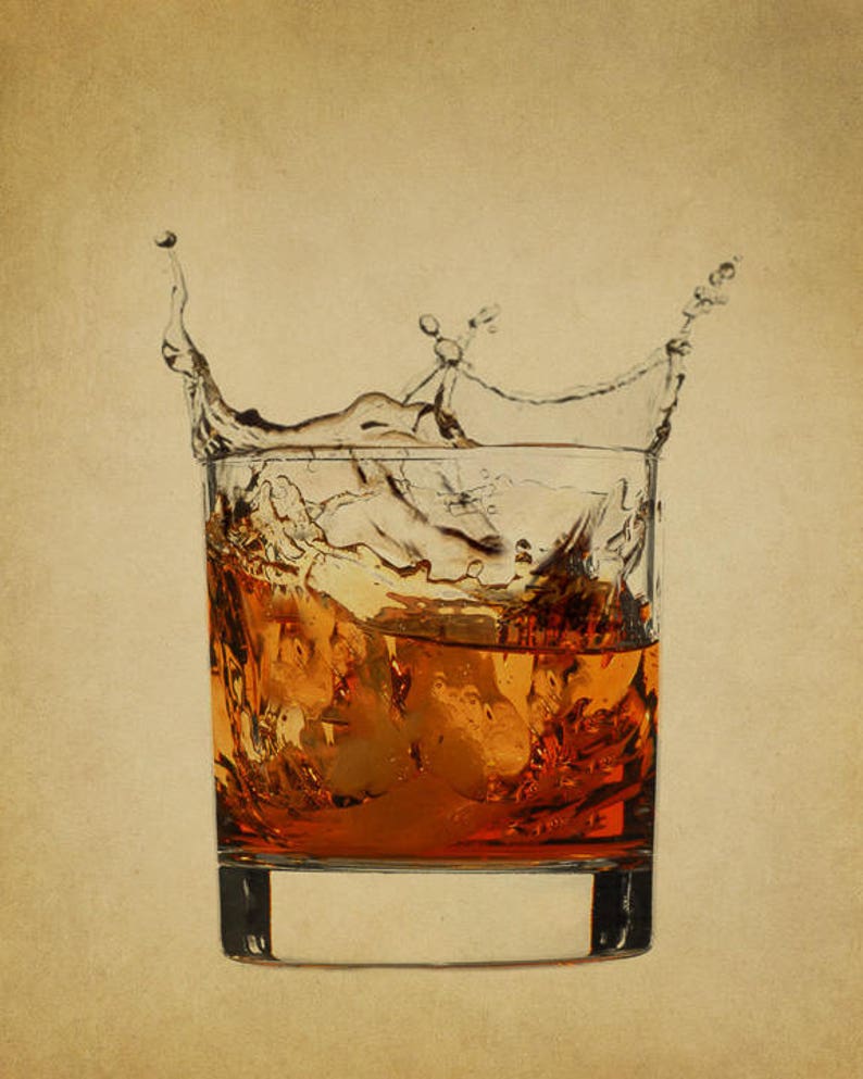 Bar Decor Whiskey Prints Wine Poster Beer Art Set of 3 - Etsy UK