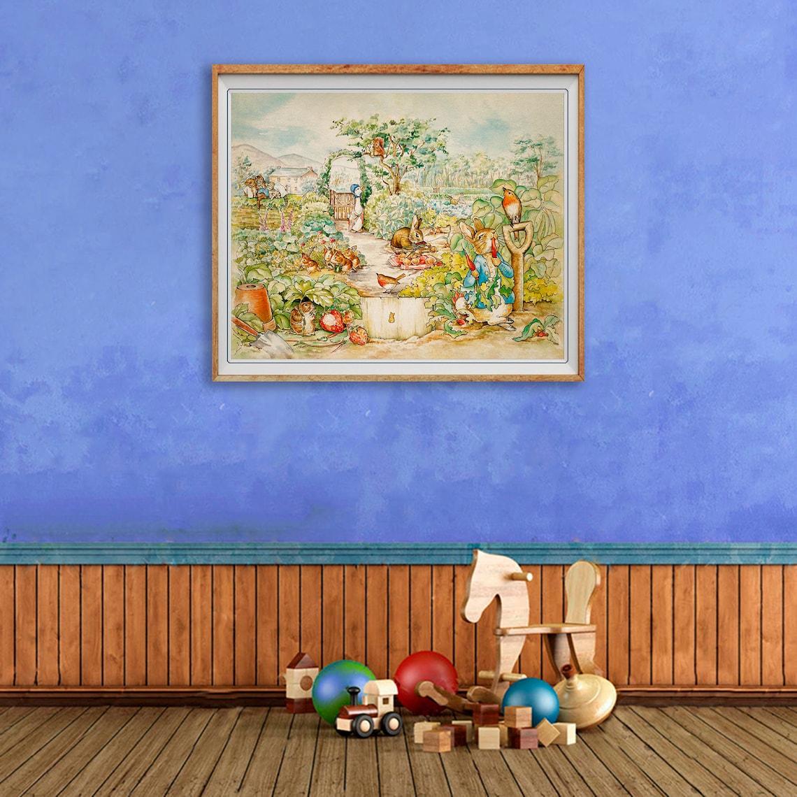 Beatrix Potter Print, Peter Rabbit, Beatrix Potter Art, Childrens Books ...