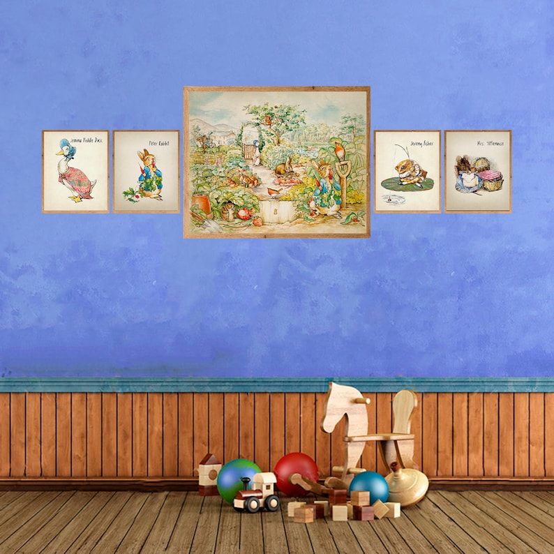 Beatrix Potter Prints Peter Rabbit Beatrix Potter Art - Etsy