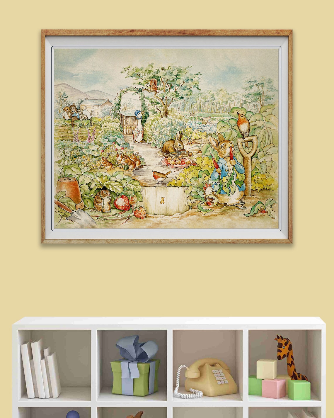 Beatrix Potter Print, Peter Rabbit, Beatrix Potter Art, Childrens Books ...