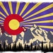 Colorado State Flag Print - Colorado Poster - Denver Poster Boulder ...