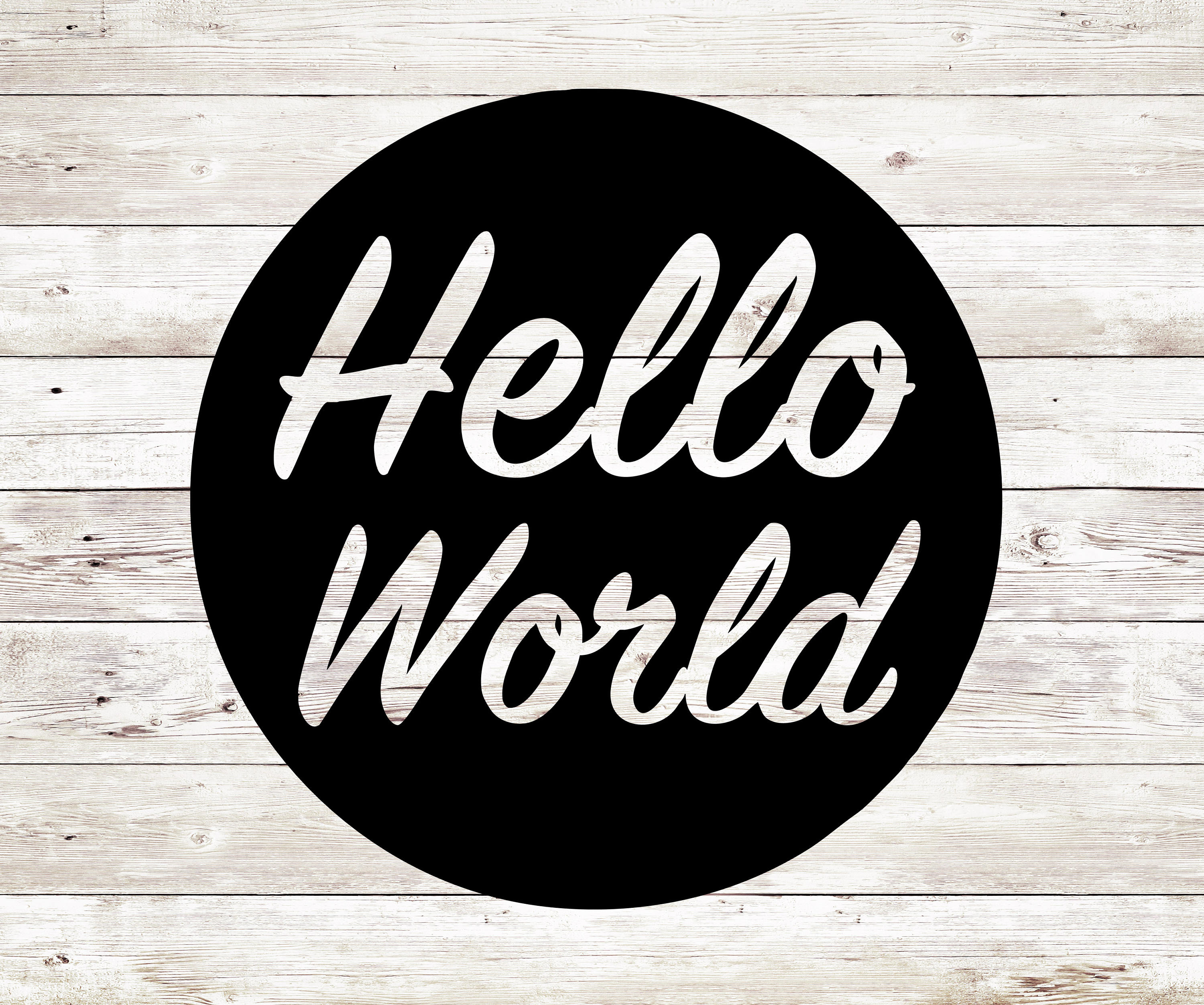 Hello World SVG Hello World PNG Hello World Cut File Hello | Etsy