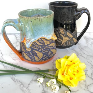 The Mountain Mug // Rustic and Beautiful for Nature Lovers - Etsy