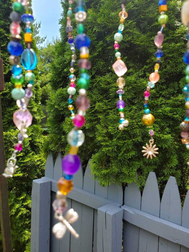 Garden Art Porch Decor Whimsical Outdoor Hanging Decor | Etsy