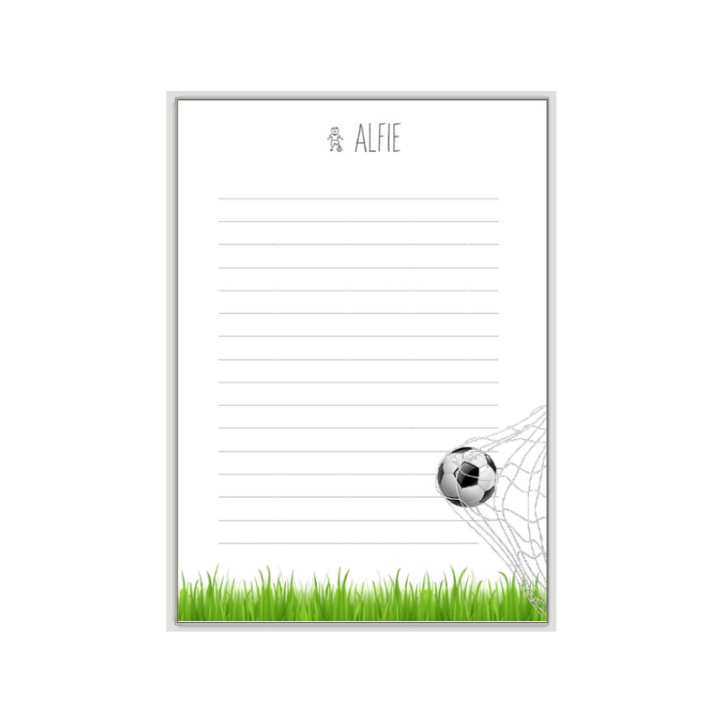 Dinosaur T-REX WRITING PAPER, Personalised Notepaper, Boys Stationery ...
