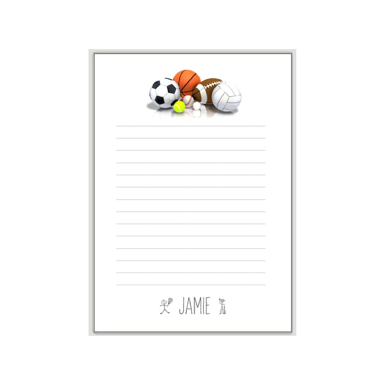Dinosaur T-REX WRITING PAPER, Personalised Notepaper, Boys Stationery ...