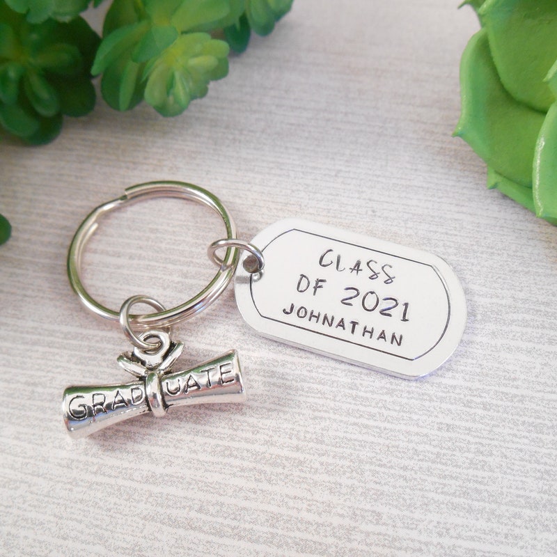 Graduation Keychain - Etsy