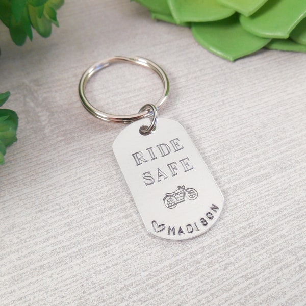 Motorcycle Keychain - Etsy