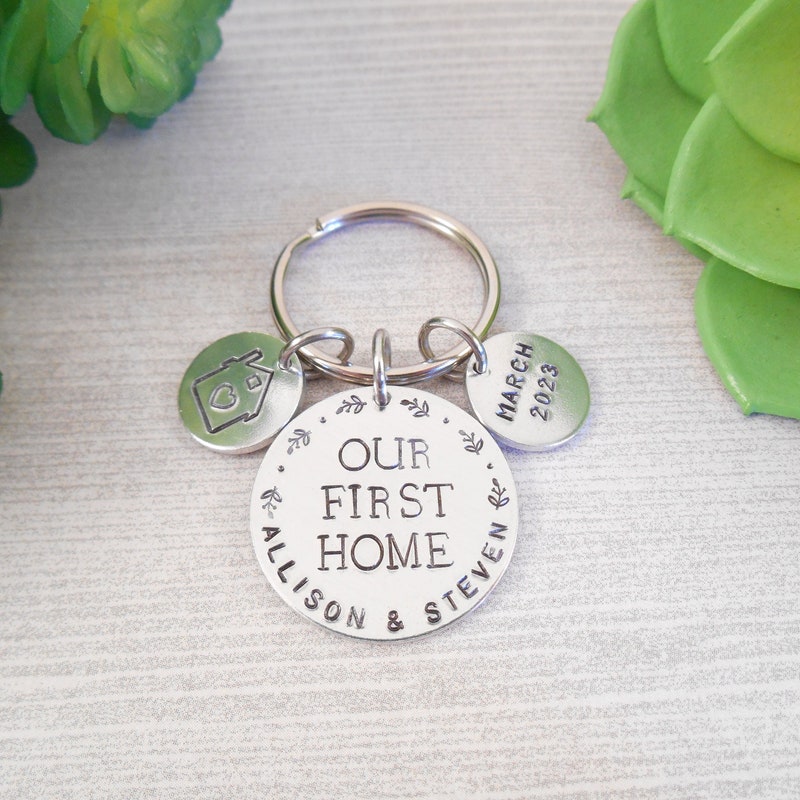 Home Keychain - Etsy