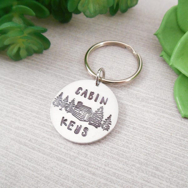 Stamped Key Chain - Etsy