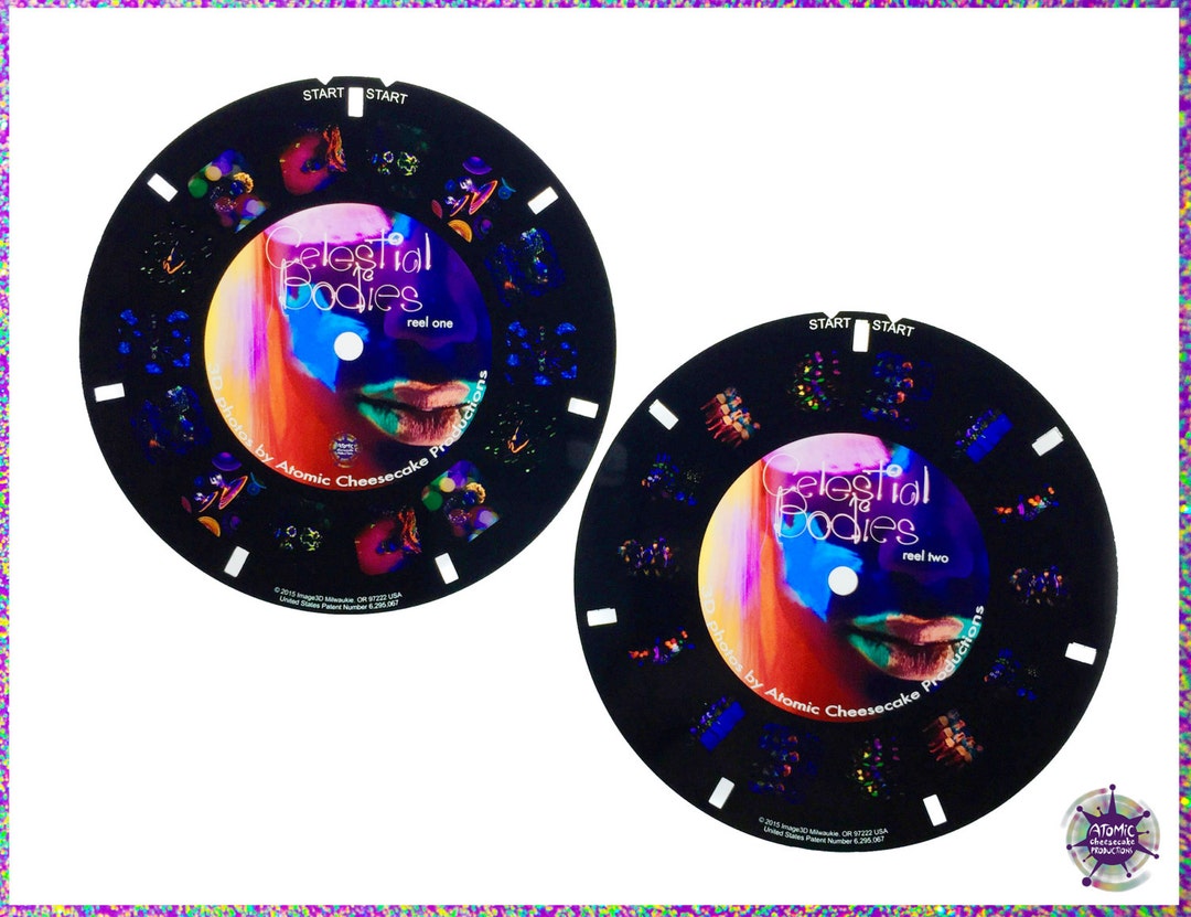Celestial Bodies - 3D Viewmaster 2 Reel Set - Etsy
