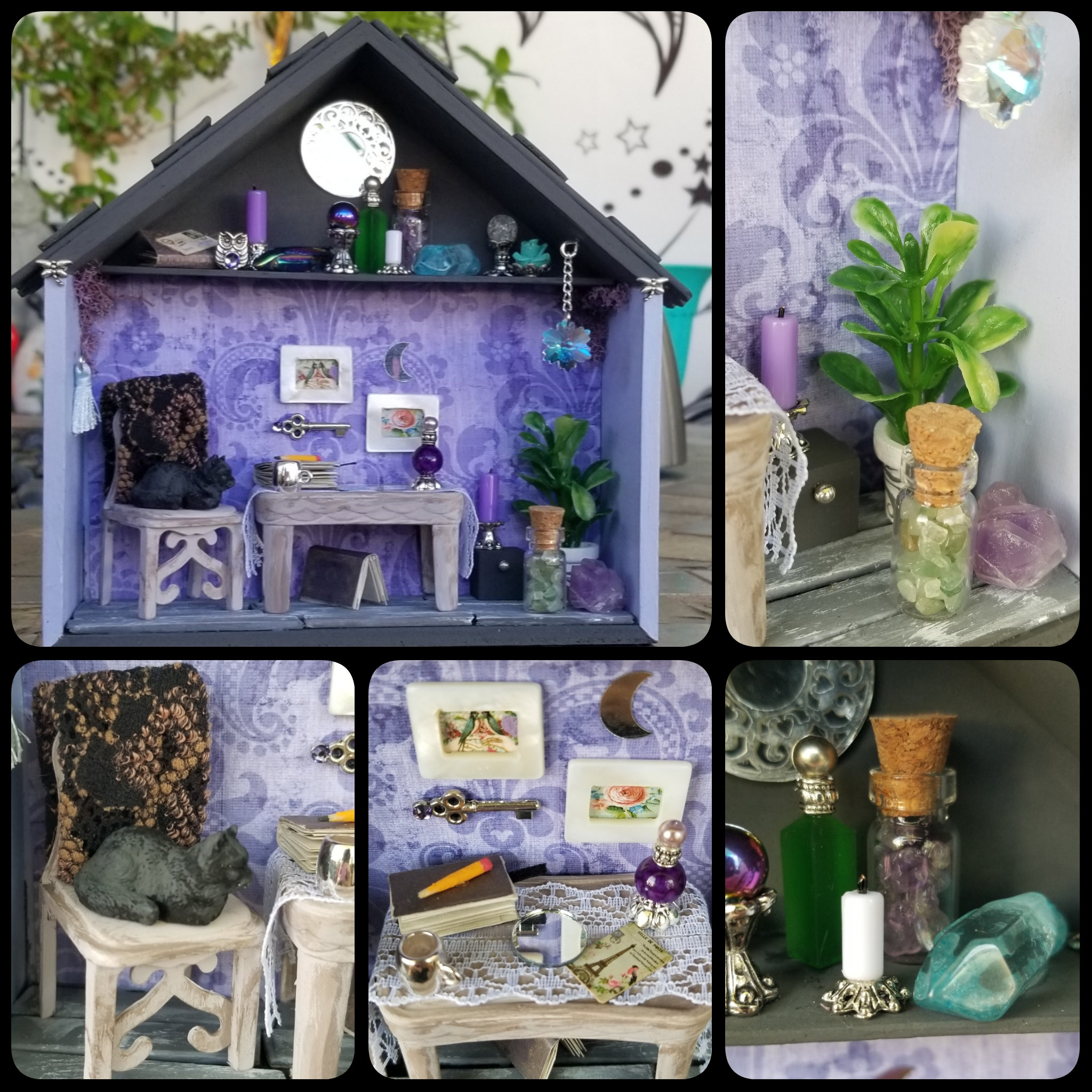 Magical Fae House Diorama/wall Art - Etsy