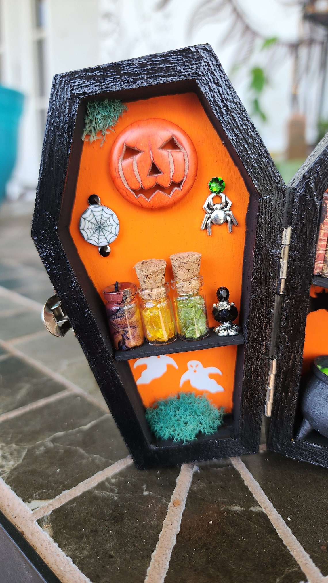 Halloween Coffin Box - Etsy