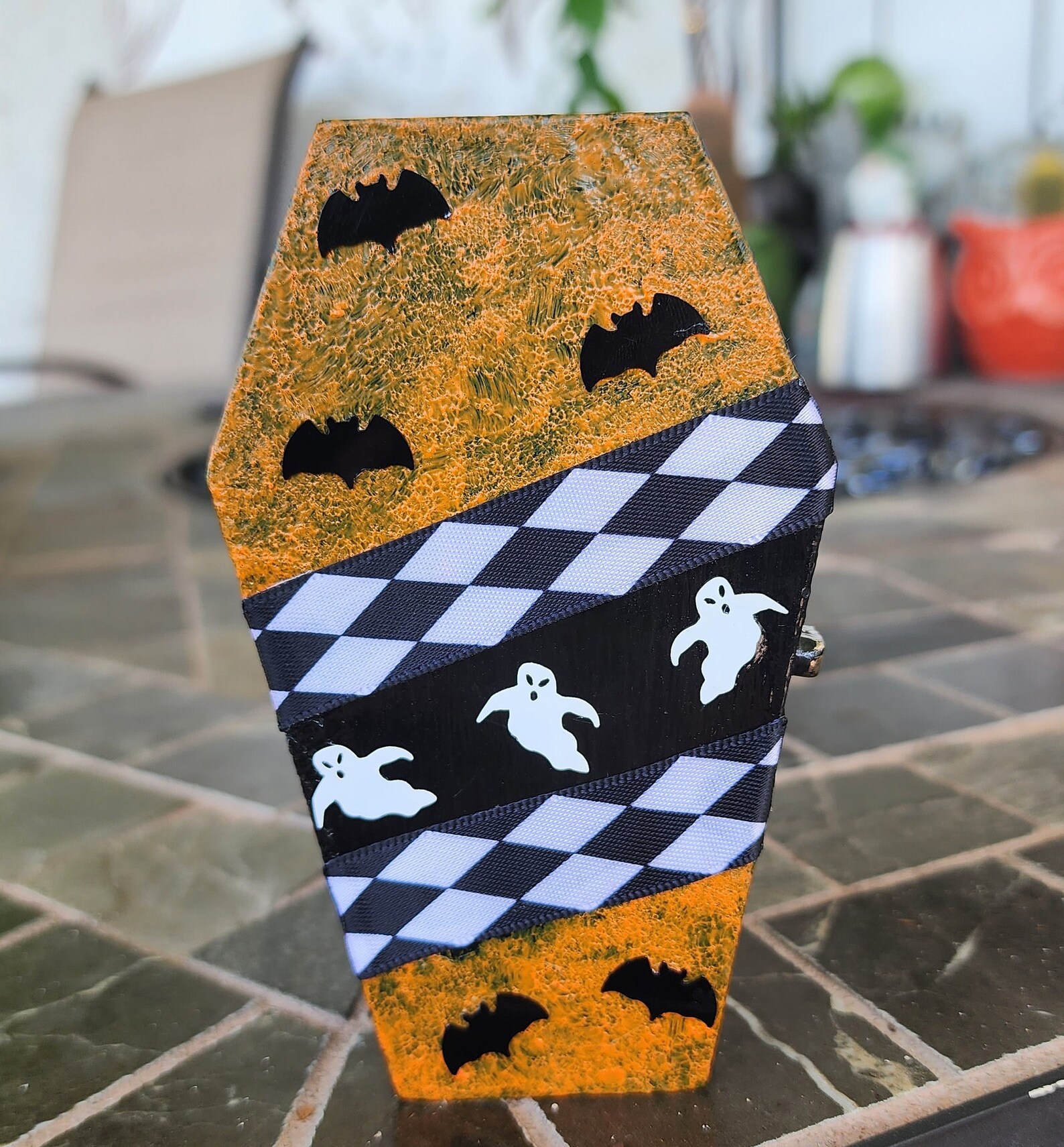 Halloween Coffin Box - Etsy