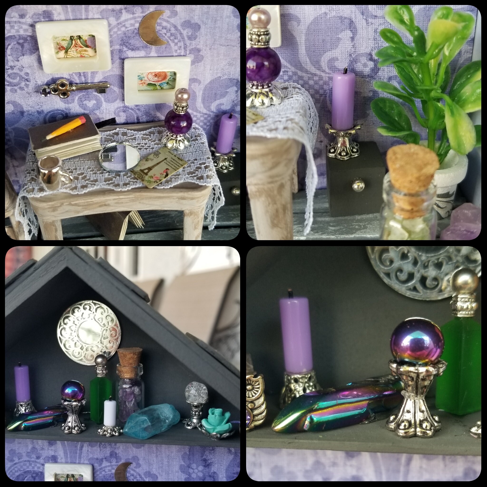 Magical Fae House Diorama/wall Art - Etsy