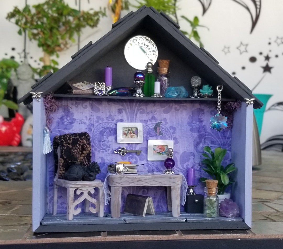 Magical Fae House Diorama/wall Art - Etsy