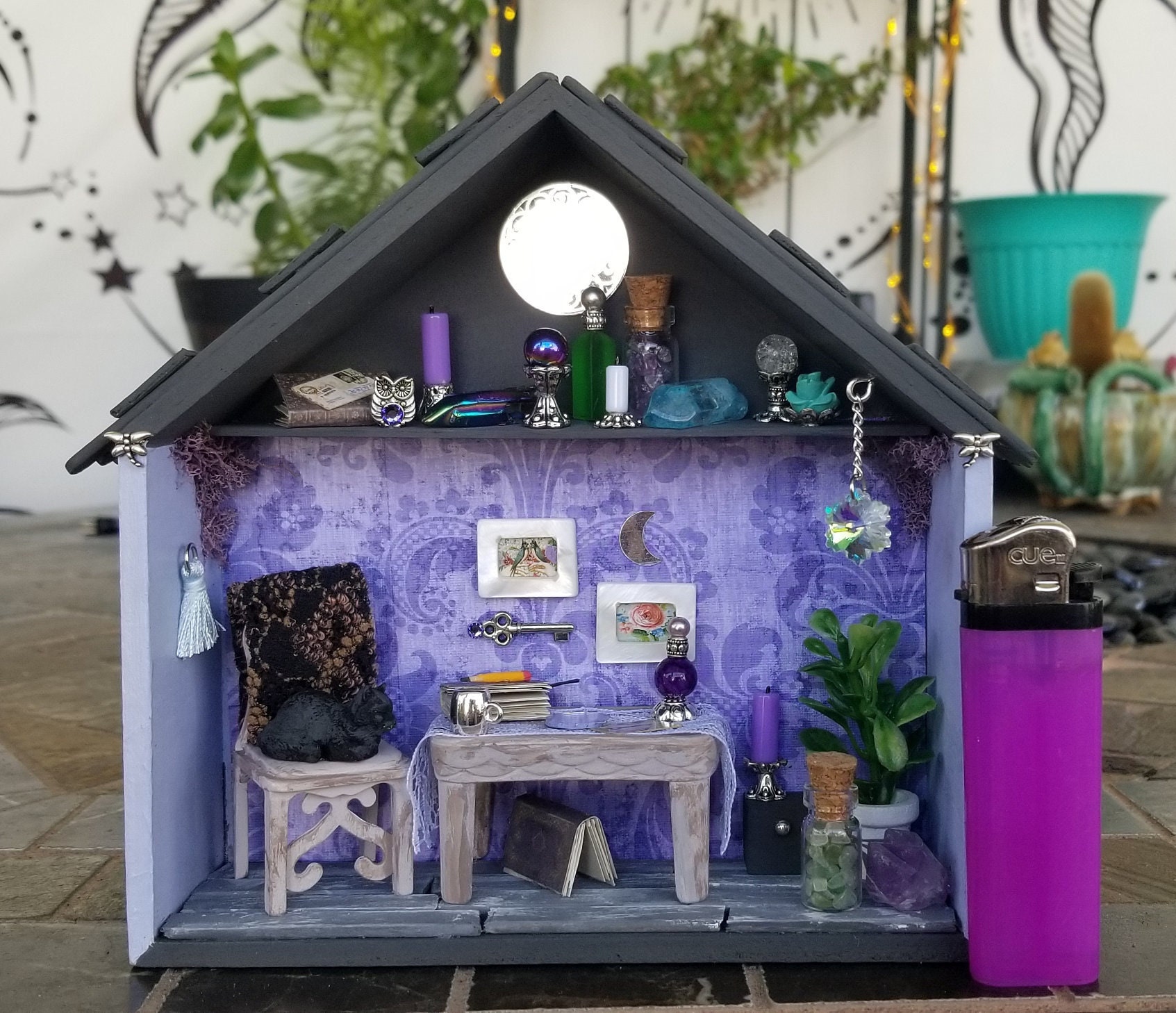 Magical Fae House Diorama/wall Art - Etsy
