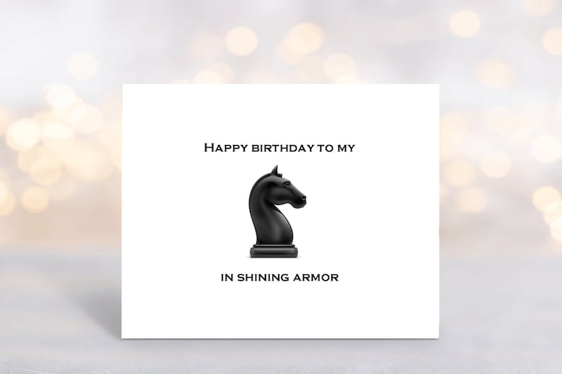Chess Pieces Happy Birthday Cards for Men Chess Birthday - Etsy