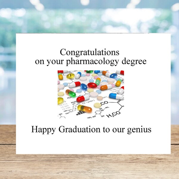 Pharmacy Graduation Cards - Etsy