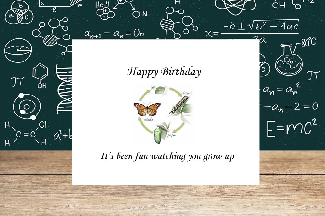 Butterfly Life Cycle Card, Monarch Butterfly, Life Cycle of a Butterfly ...