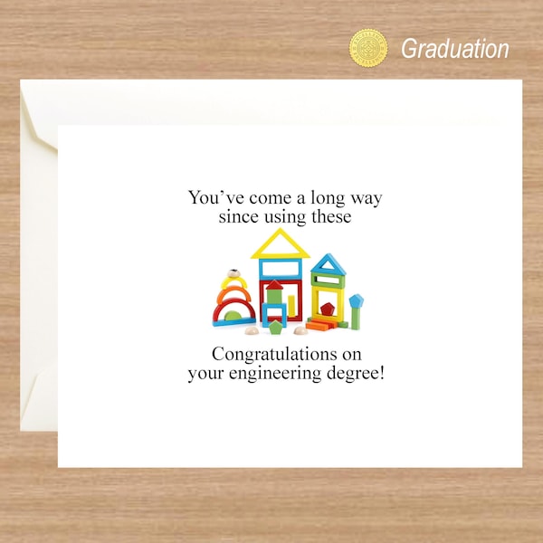 Funny Engineering Card - Etsy